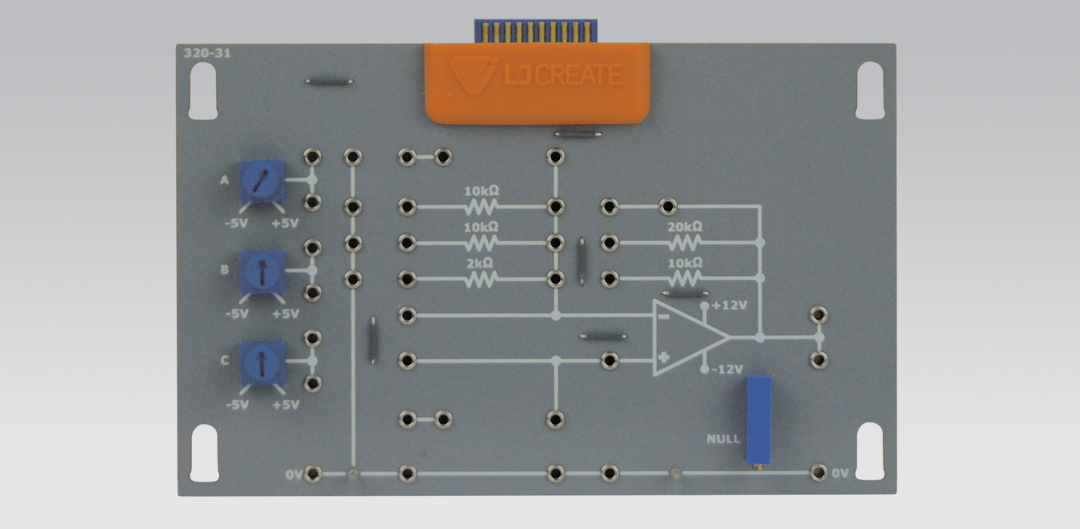 Operational Amplifiers Card | LJ Create