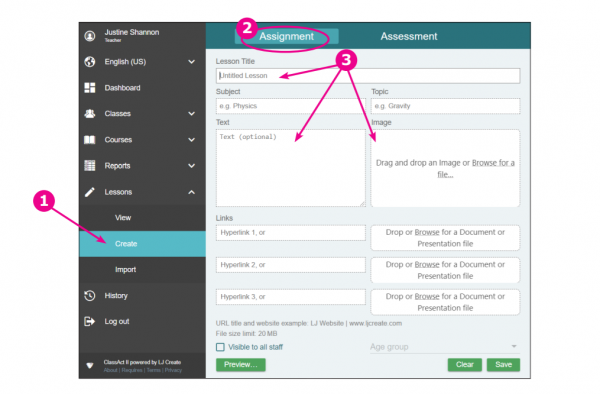 New Features and Functions in ClassAct II Learning Management System ...