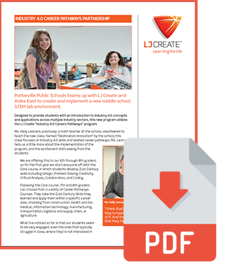 Potterville Schools teams up with LJ Create & Aidex East to create a ...