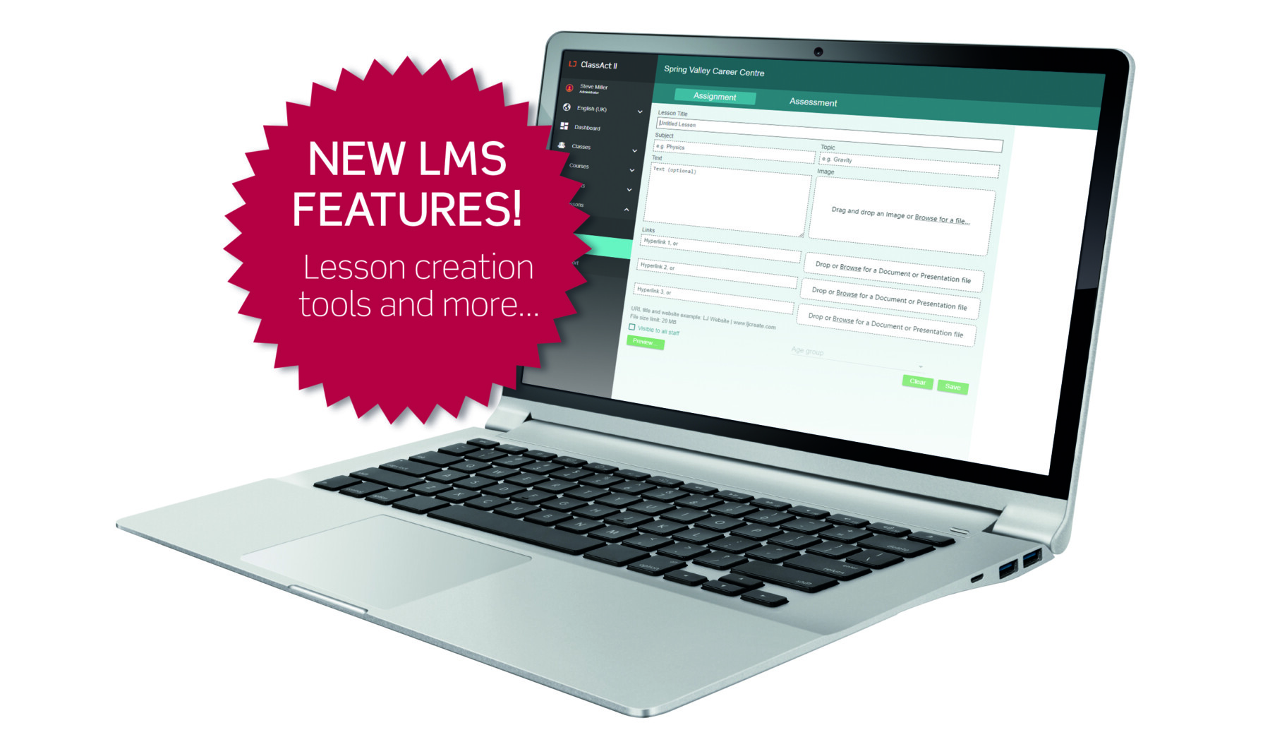 Latest LMS Updates - Create your own Lessons, Timed Assessments and ...