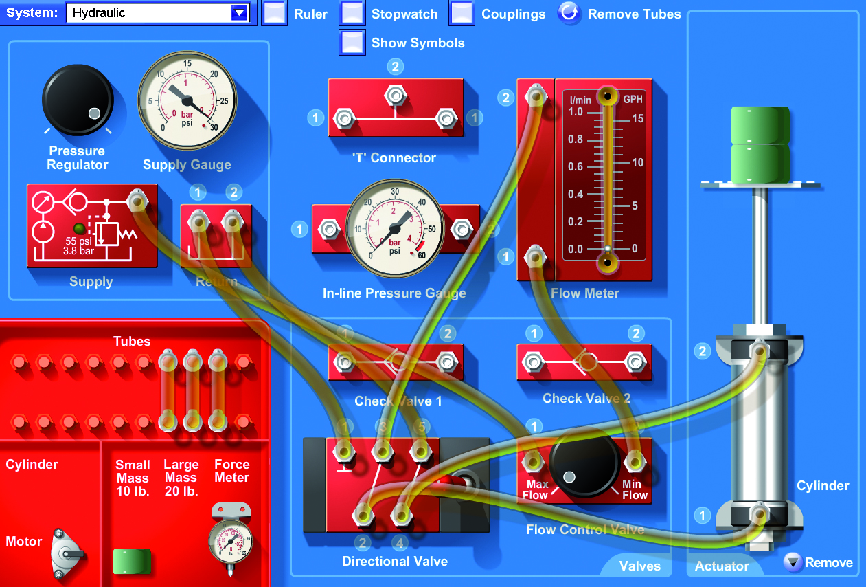 Our LMS is packed full of interactive simulators | LJ Create